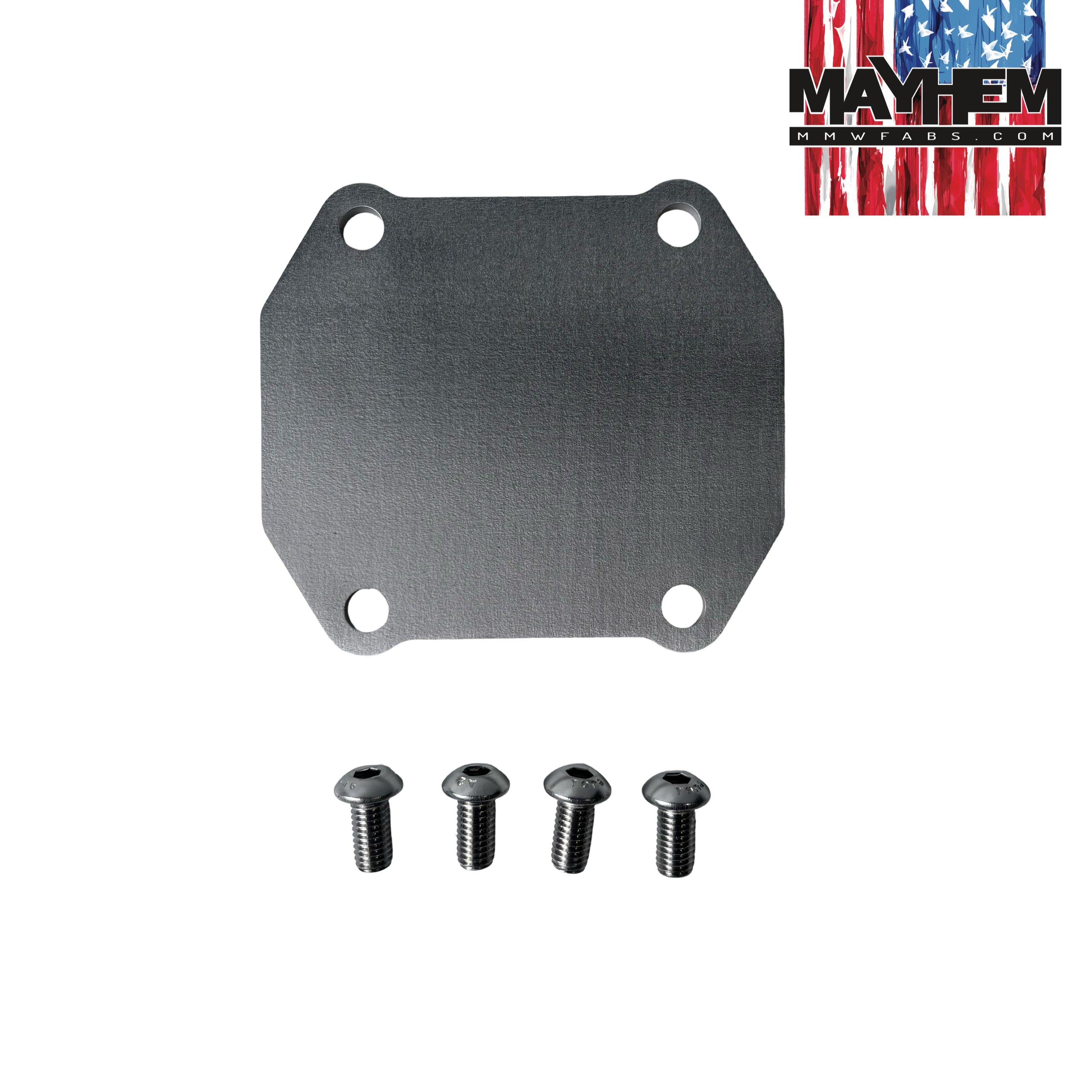 Dodge 6.7L Cummins Diesel EGR Block Off Plate – Mayhem Metal Works