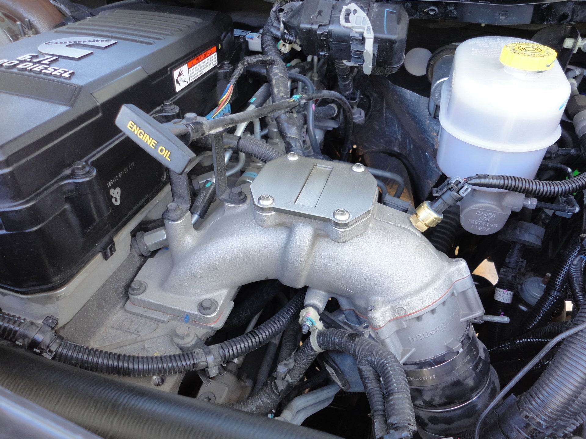 Dodge 6.7L Cummins Diesel EGR Block Off Plate – Mayhem Metal Works